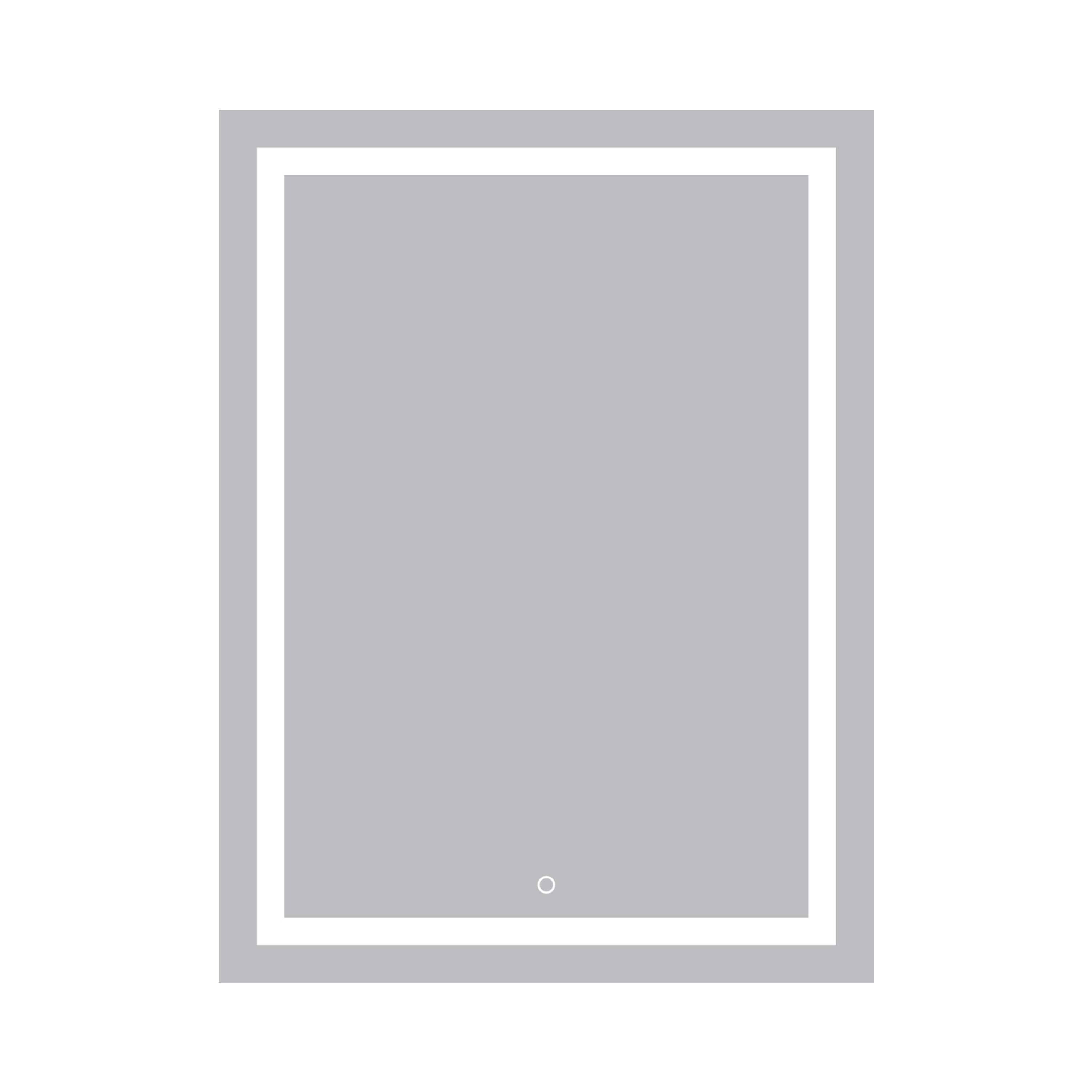 Lustro łazienkowe z oświetleniem LED 60x80 cm Bravo najwyższa jakość do ...